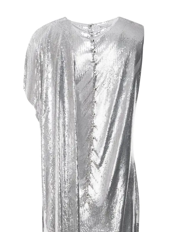 Rabanne Metallic Mesh Gown