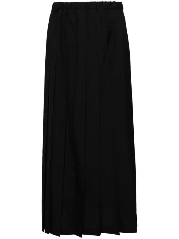 Junya Watanabe Pleated Ankle-length Skirt