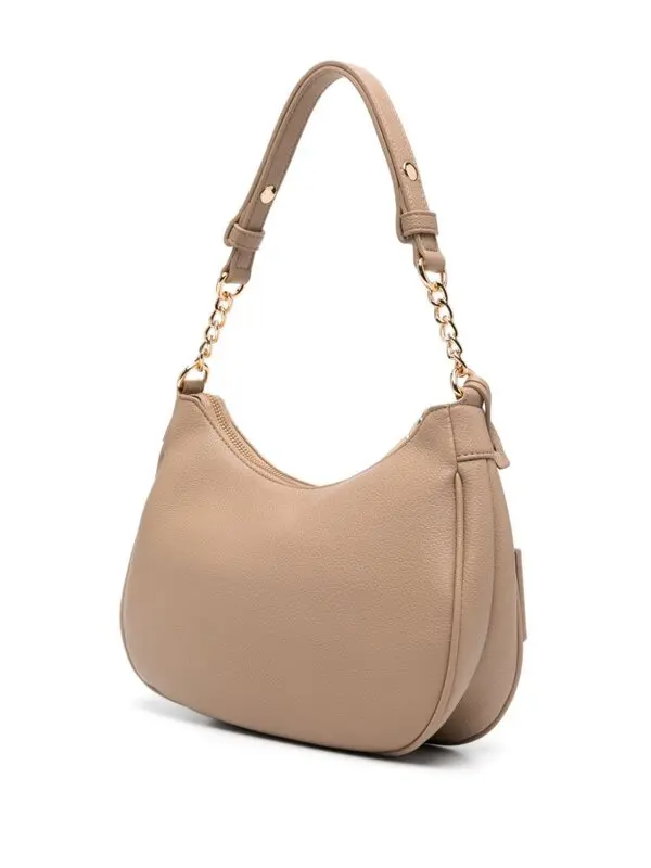 Moschino Logo-lettering Shoulder Bag - Brown