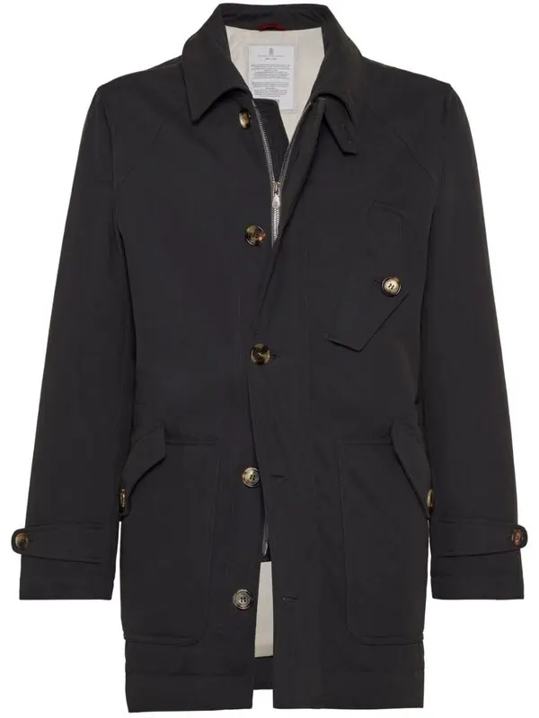 Brunello Cucinelli Padded Trench Coat