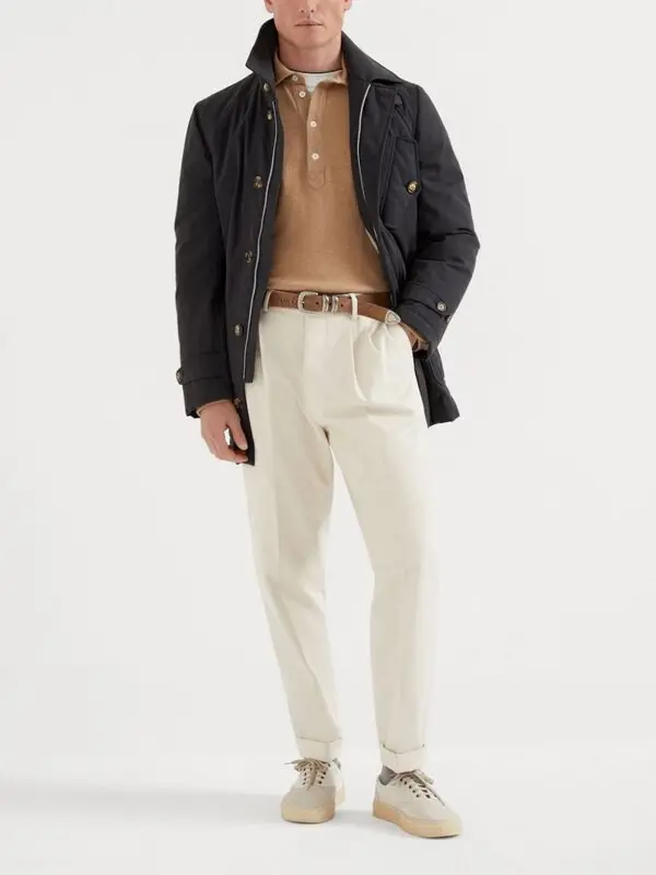 Brunello Cucinelli Padded Trench Coat