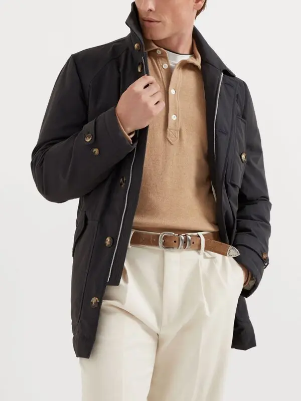 Brunello Cucinelli Padded Trench Coat
