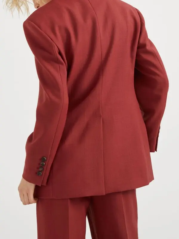Brunello Cucinelli Wool Double-breasted Blazer