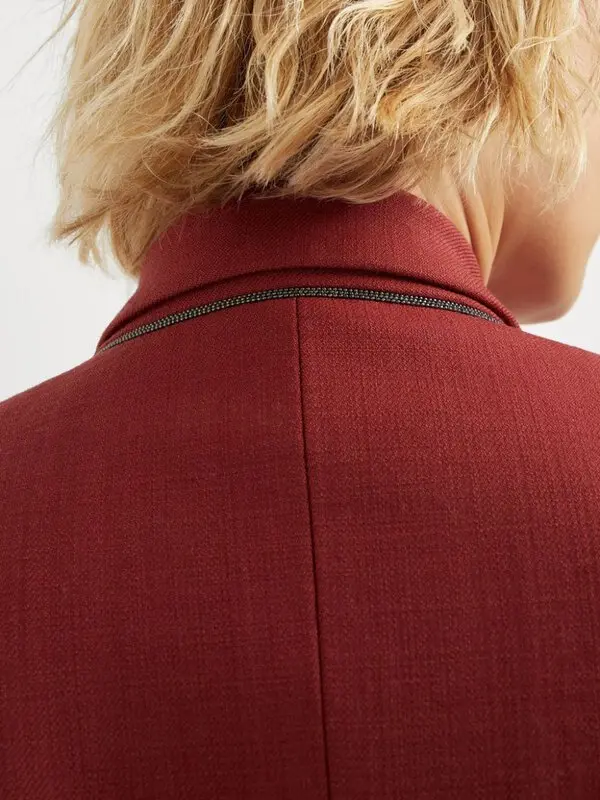 Brunello Cucinelli Wool Double-breasted Blazer