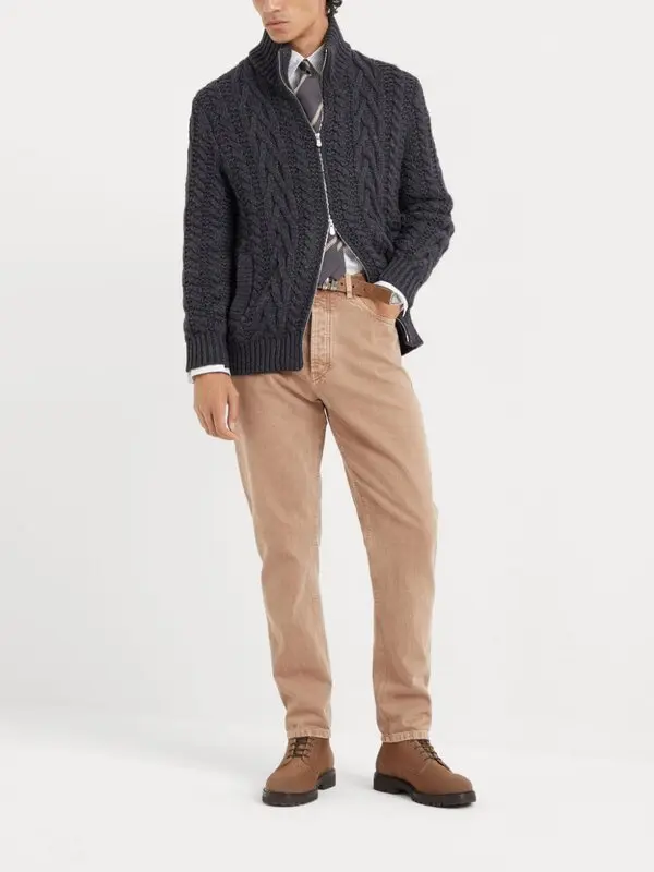 Brunello Cucinelli Tapered Jeans - Neutrals