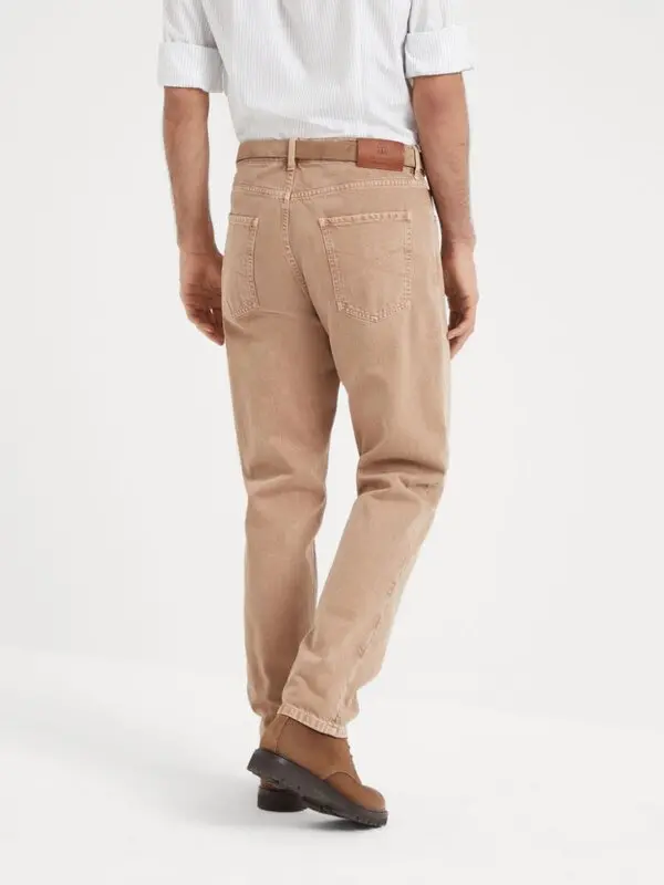 Brunello Cucinelli Tapered Jeans - Neutrals