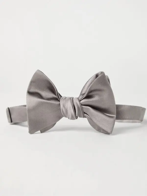 Brunello Cucinelli Satin-finish Bow Tie
