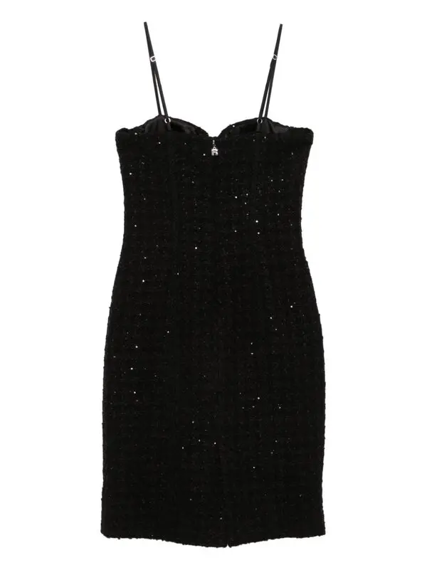 ROTATE BY BIRGER CHRISTENSEN Sequin-embellished Bouclé Midi Dress
