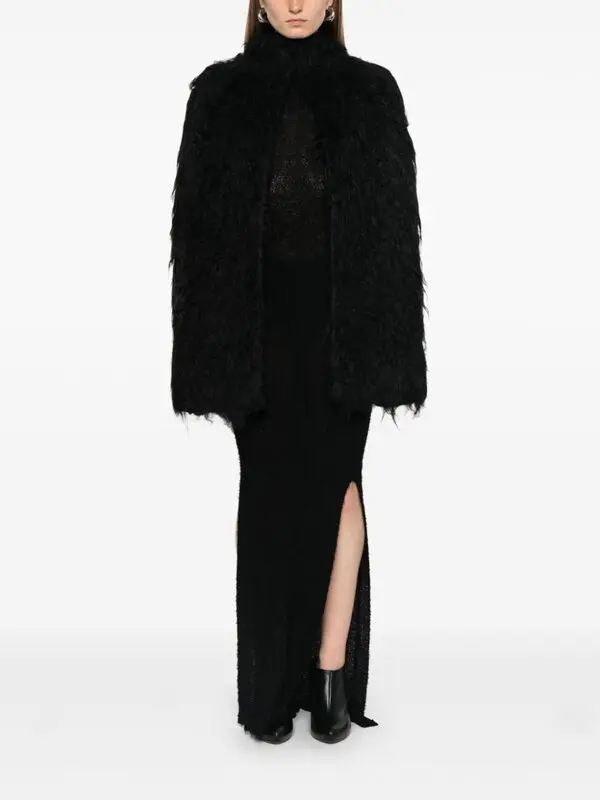 Rick Owens Faux-fur Cape