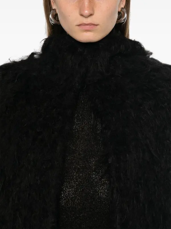 Rick Owens Faux-fur Cape