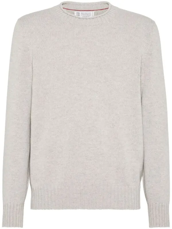 Brunello Cucinelli Cashmere Jumper - Grey