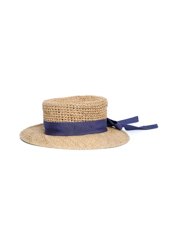 STUDIO CHOFAKIAN Artisan Straw Hat