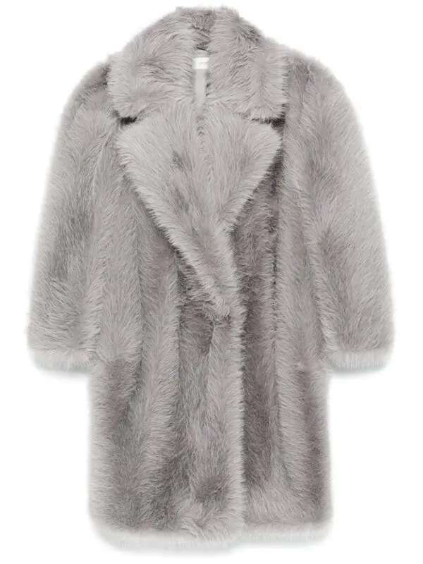 Sportmax Faux-fur Coat - Grey