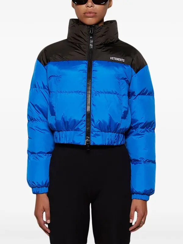 Vetements Logo-print Puffer Jacket