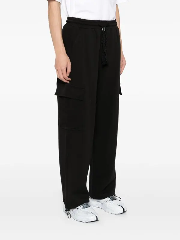 FIVE CM Logo-patch Cargo Track Pants