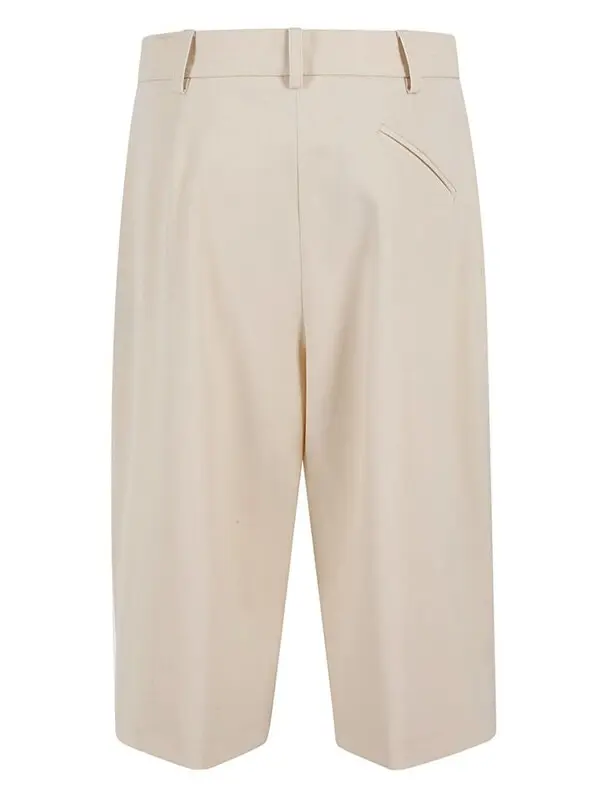 Federica Tosi Pressed-crease Shorts - Neutrals