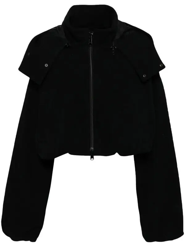 Y’s Mock Neck Cropped Jacket