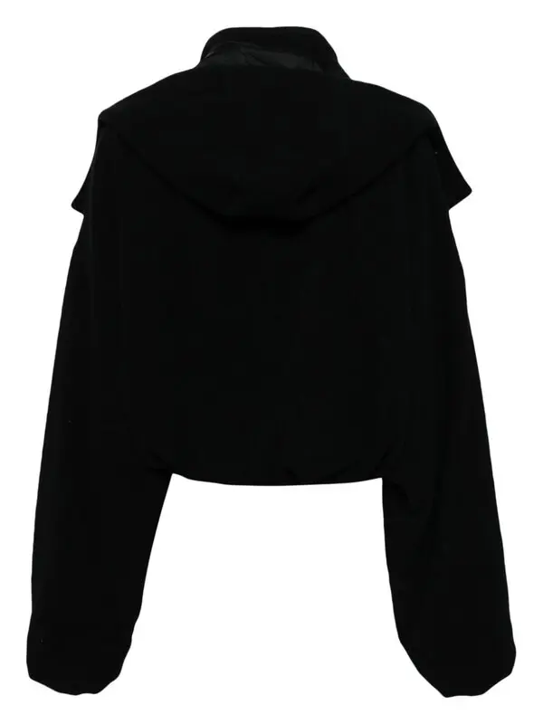 Y’s Mock Neck Cropped Jacket