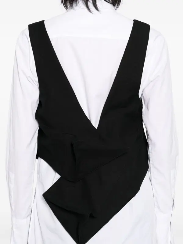 Yohji Yamamoto Single-breasted Waistcoat