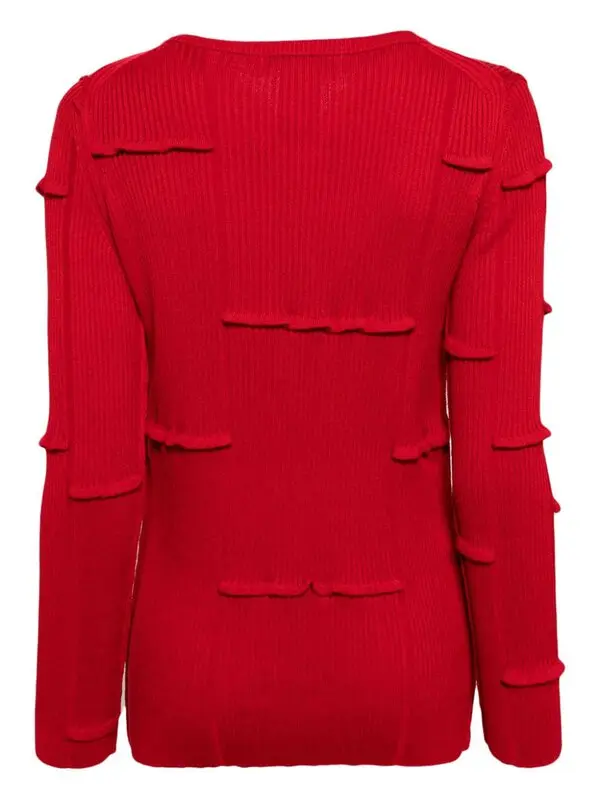 Y’s Pleat Rib Knit Jumper