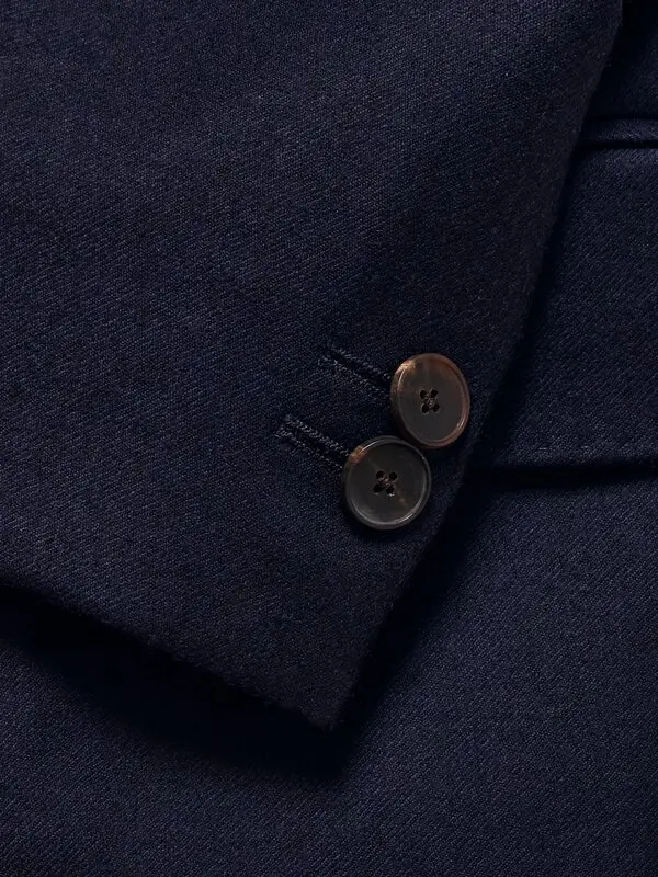Mr P. Slim-fit Wool-flannel Suit Jacket