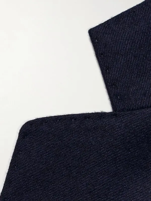 Mr P. Slim-fit Wool-flannel Suit Jacket