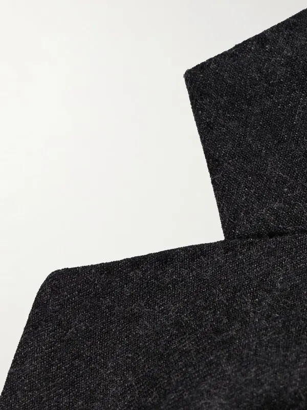 Mr P. Slim-fit Wool-flannel Suit Jacket