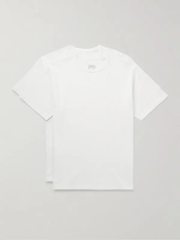 FRIZMWORKS Set Of Two Cotton-jersey T-shirts