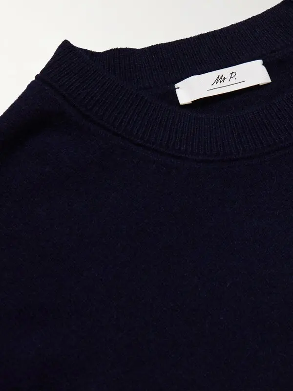 Mr P. Curtis Cashmere Sweater - Blue