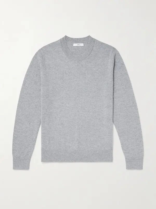 Mr P. Curtis Cashmere Sweater - Gray