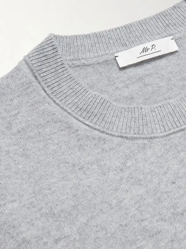 Mr P. Curtis Cashmere Sweater - Gray