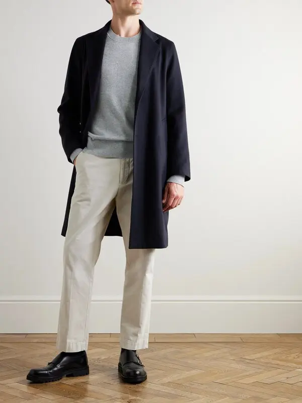 Mr P. Curtis Cashmere Sweater - Gray