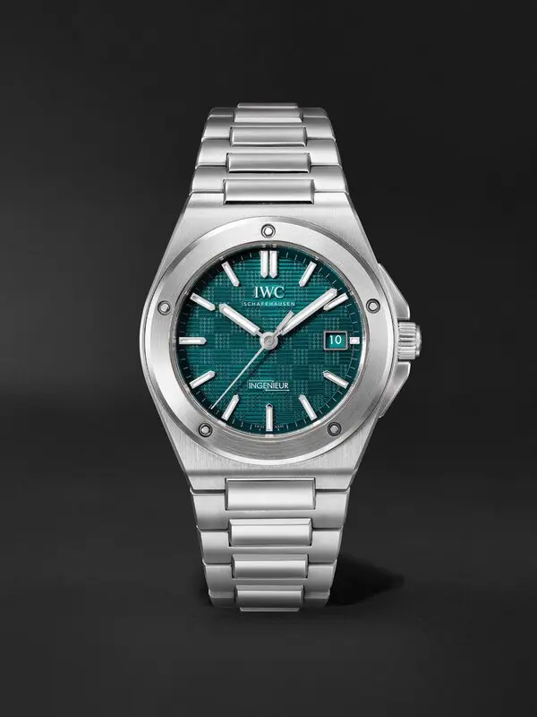 IWC SCHAFFHAUSEN Ingenieur Automatic 40mm Stainless Steel Watch - Green