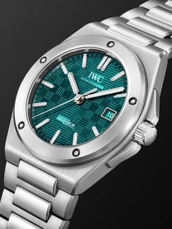IWC SCHAFFHAUSEN Ingenieur Automatic 40mm Stainless Steel Watch - Green