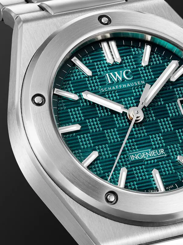 IWC SCHAFFHAUSEN Ingenieur Automatic 40mm Stainless Steel Watch - Green