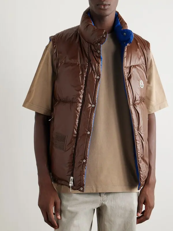 Moncler Reversible Convertible Down Jacket