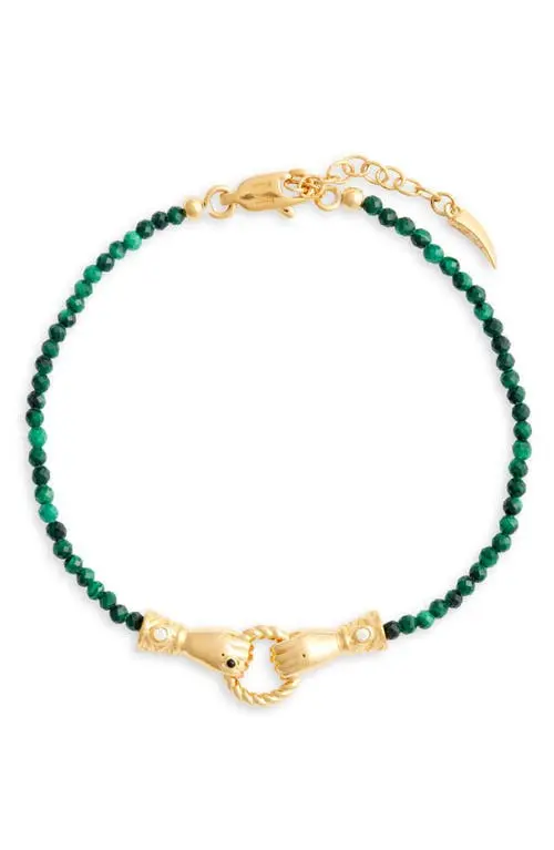 MISSOMA X Harris Reed Mini In Good Hands Beaded Bracelet