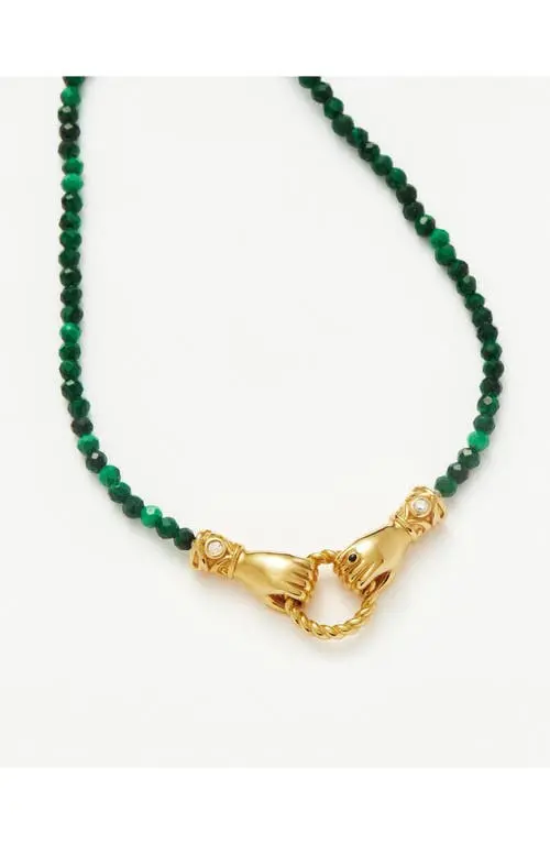 MISSOMA X Harris Reed Mini In Good Hands Beaded Bracelet