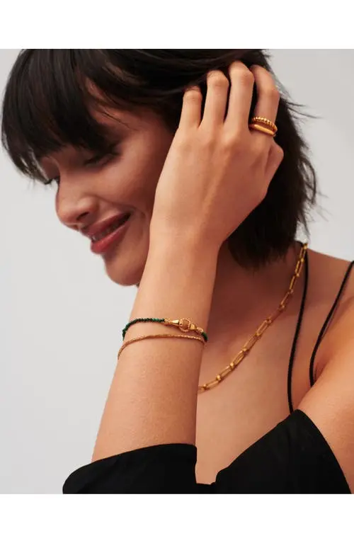 MISSOMA X Harris Reed Mini In Good Hands Beaded Bracelet