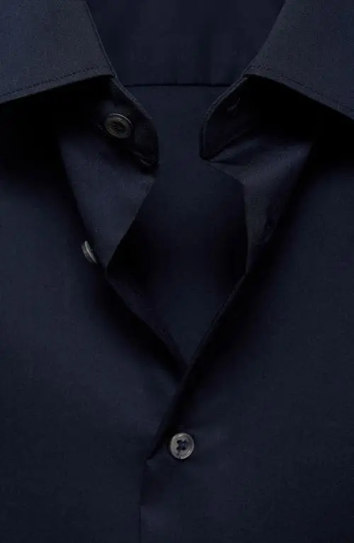 Mango Stretch Button-up Shirt