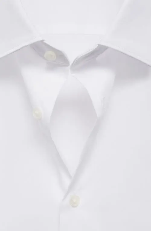 Mango Stretch Button-up Shirt - White