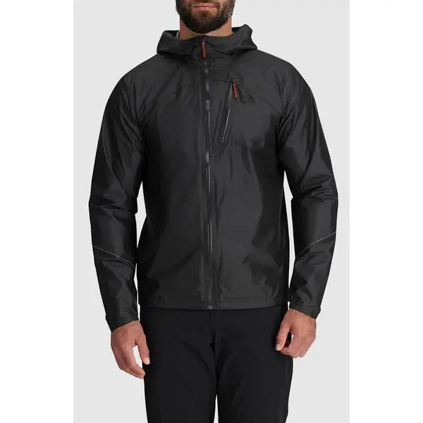 OUTDOOR RESEARCH Helium Rain Ultralight Hooded Jacket - Storm