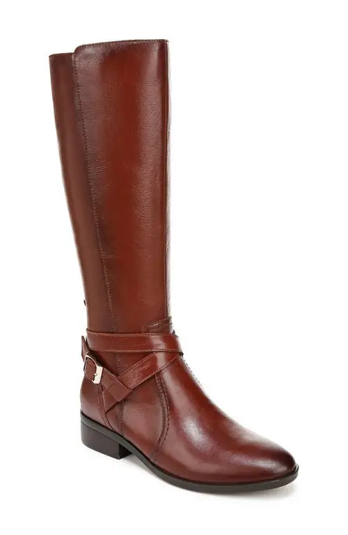 Naturalizer Rena Knee High Boot - Deep Saddle Brown