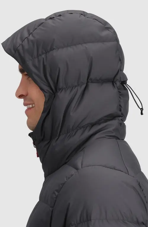 OUTDOOR RESEARCH 700 Fill Power Down Insulated Hooded Puffer Jacket - Storm