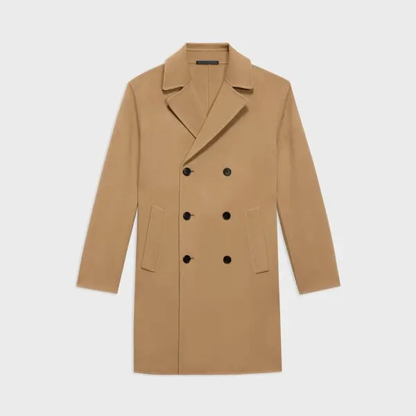 Theory Double-face Wool-cashmere Coat