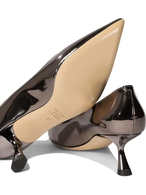 NINALILOU Pumps In Mirror Effect Leather