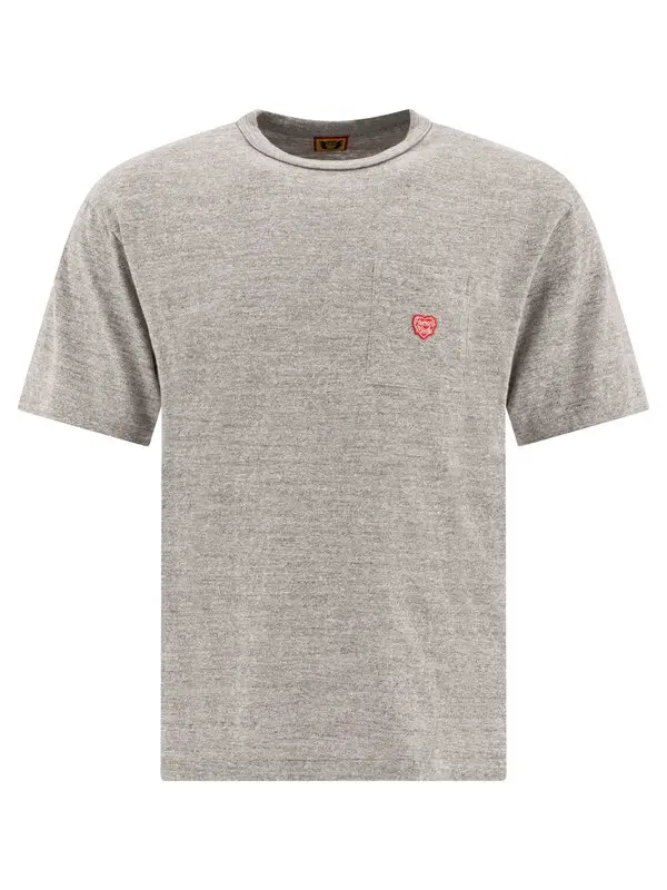 トップス Human Made POCKET T-SHIRT GREY Human Made Pocket' T Shirt - Grey | Editorialist