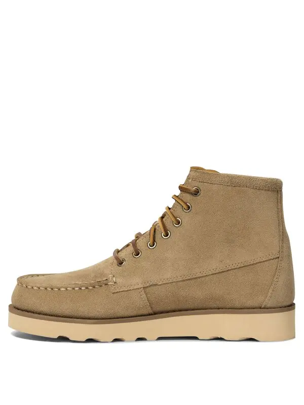SEBAGO Tala Mid Suede Lace-up Boots - Beige