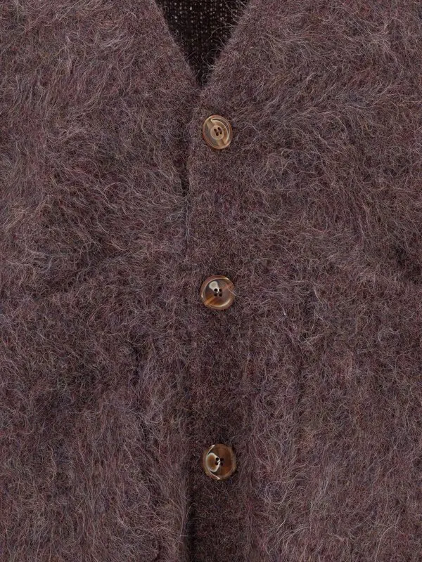 SéFr Lee' Cardigan In Bordeaux - 18% Off | Editorialist