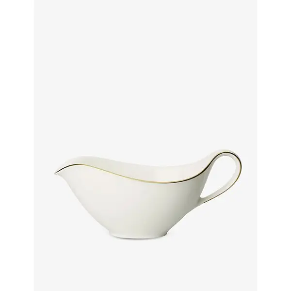 VILLEROY & BOCH Anmut Gold Bone-porcelain Sauceboat 10.4cm - One-color